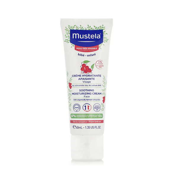 Mustela Bébé Soothing Moisturizing Face Cream 40 ml - ELNINO.SK